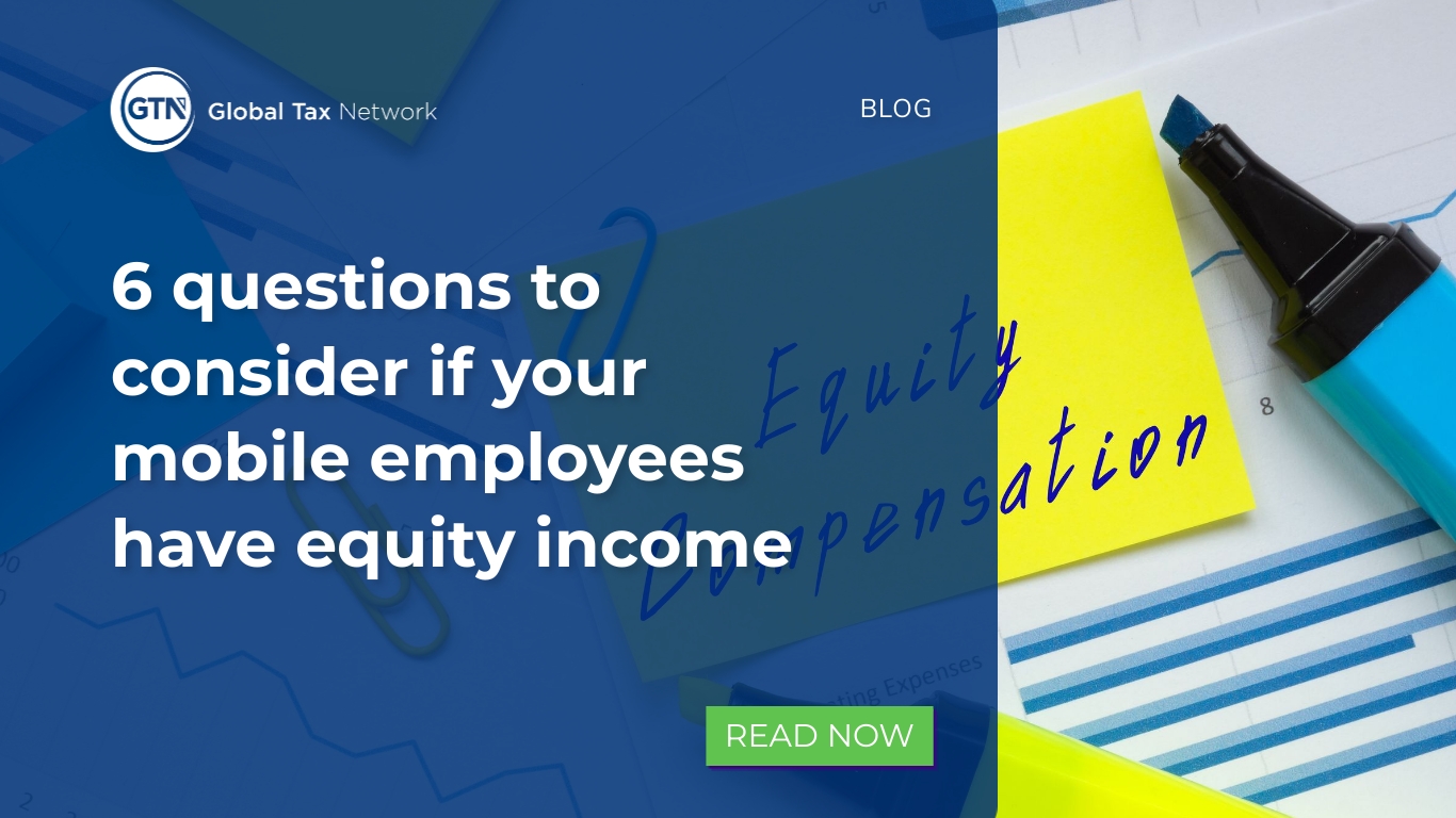 Equity Income for Mobile Employees: Key Questions
